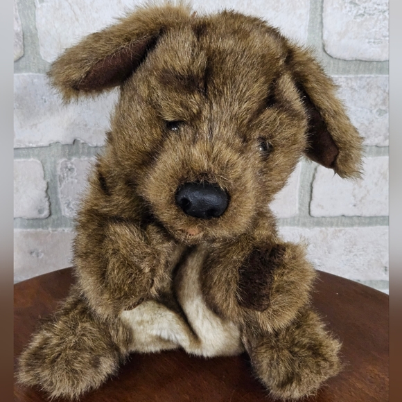 Toys | Folkmanis Hand Puppet Begging Puppy Brown Plush Life Like 1 ...